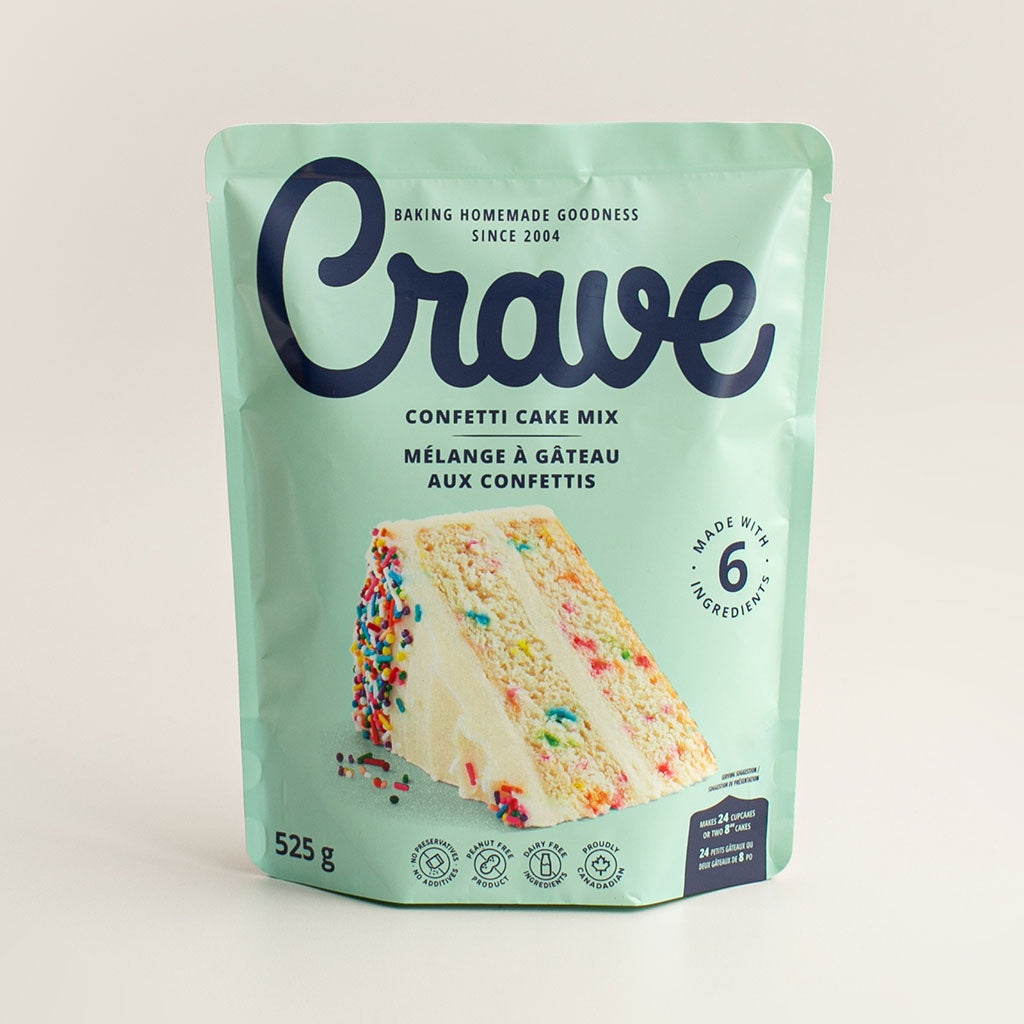Vanilla Confetti Cake Mix – Crave Cupcakes