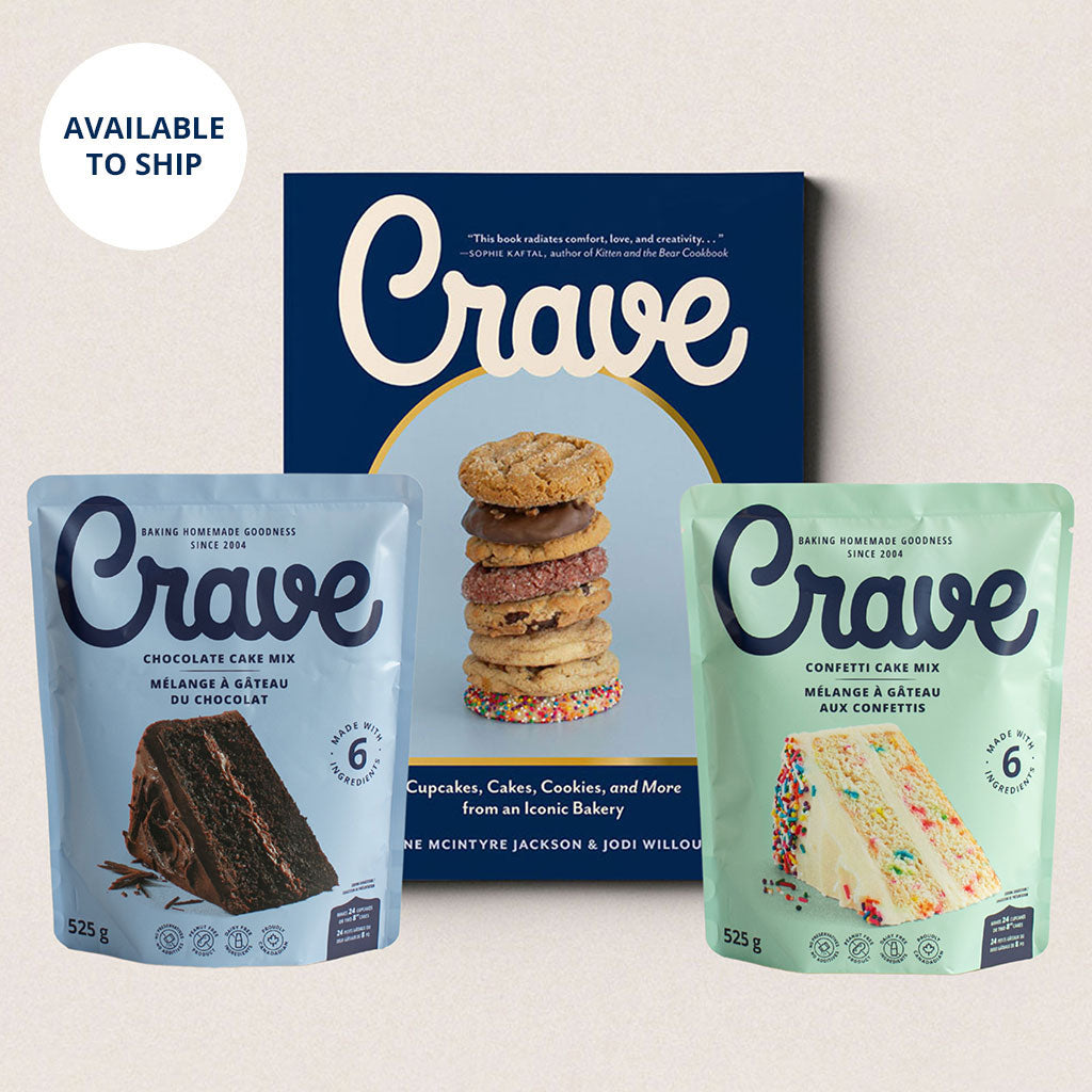 Cookbook Gift Set – Crave Cupcakes
