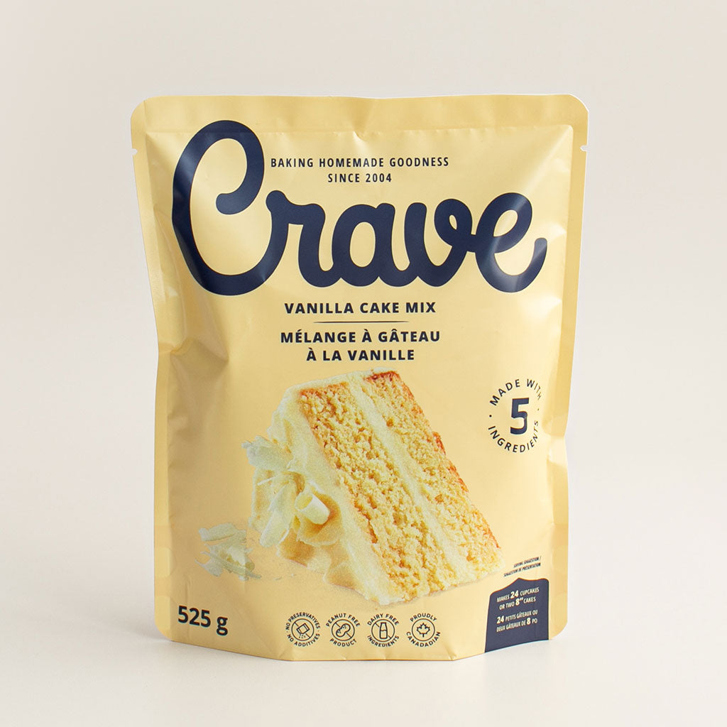 Crave Cupcakes | Vanilla Cake Mix
